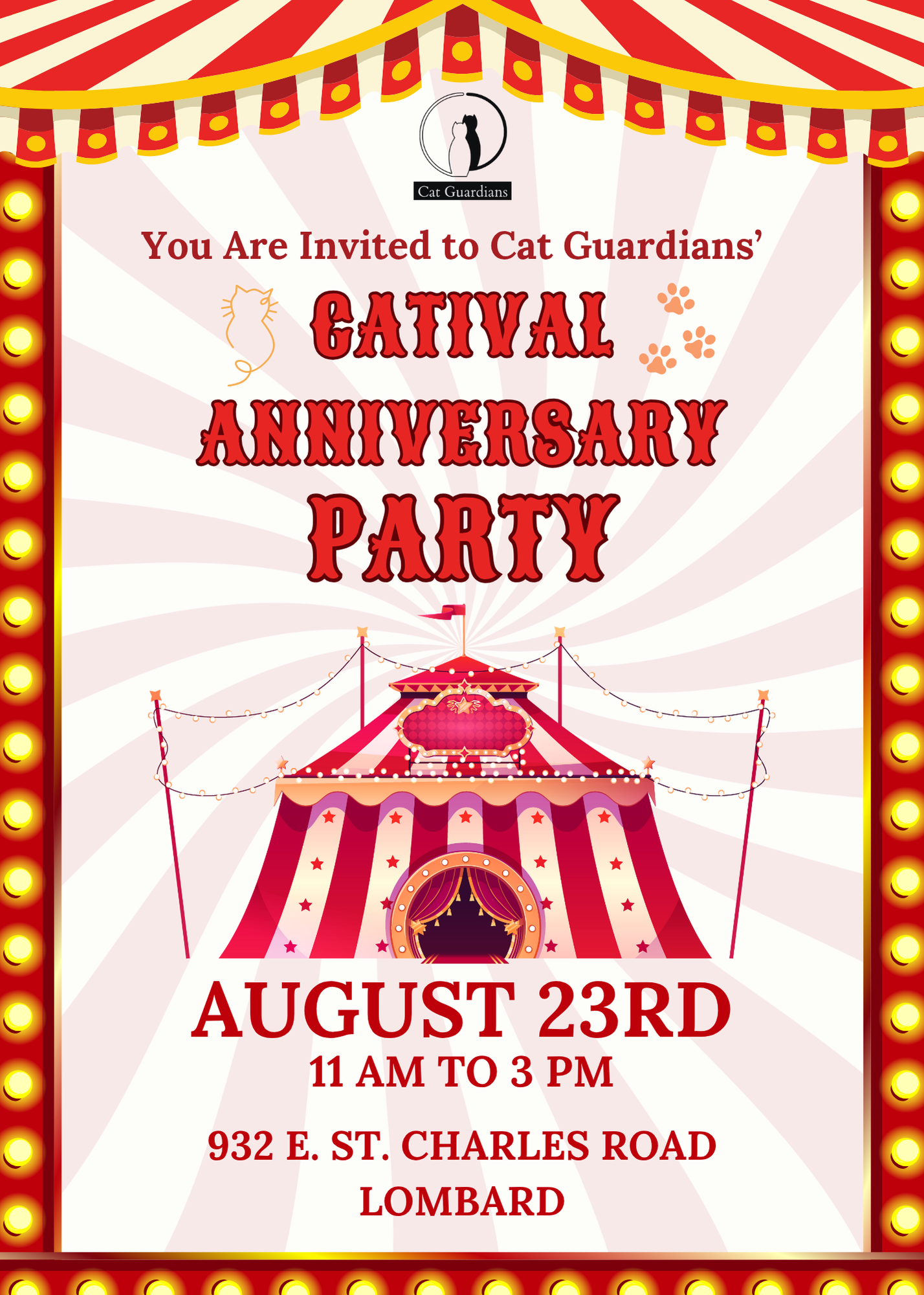 CG’s 35th Anniversary Party – Cat Guardians